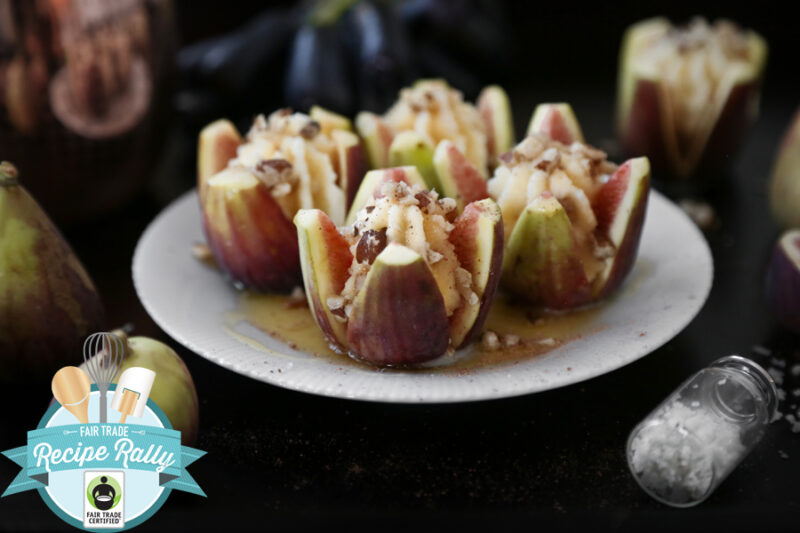 Mascarpone Stuffed Fresh Figs - Sprinkle Bakes