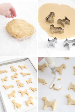 Frosted Animal Cookies for Christmas - Sprinkle Bakes
