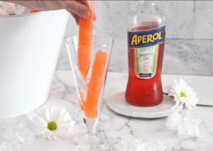 Aperol Creamsicle Ice Pops - Sprinkle Bakes