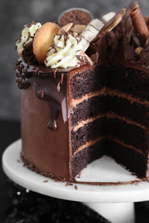 Death by Chocolate Cake - Sprinkle Bakes