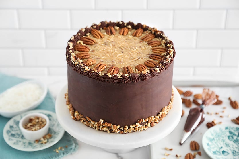 Classic German Chocolate Cake Recipe Sprinkle Bakes