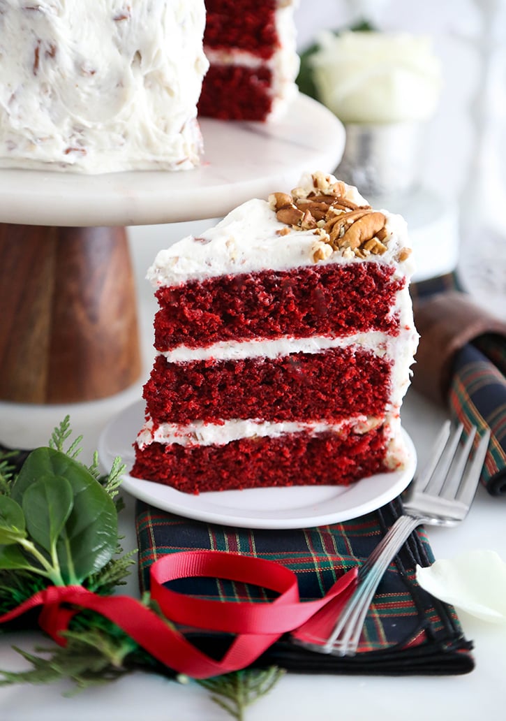 Classic Red Velvet Cake - Sprinkle Bakes