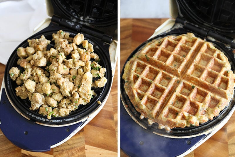Stuffing Waffles (A Post-Thanksgiving Favorite with Leftovers ...