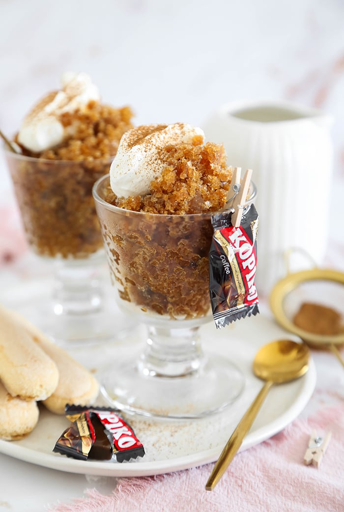 2 Ingredient Coffee Granita - Sprinkle Bakes